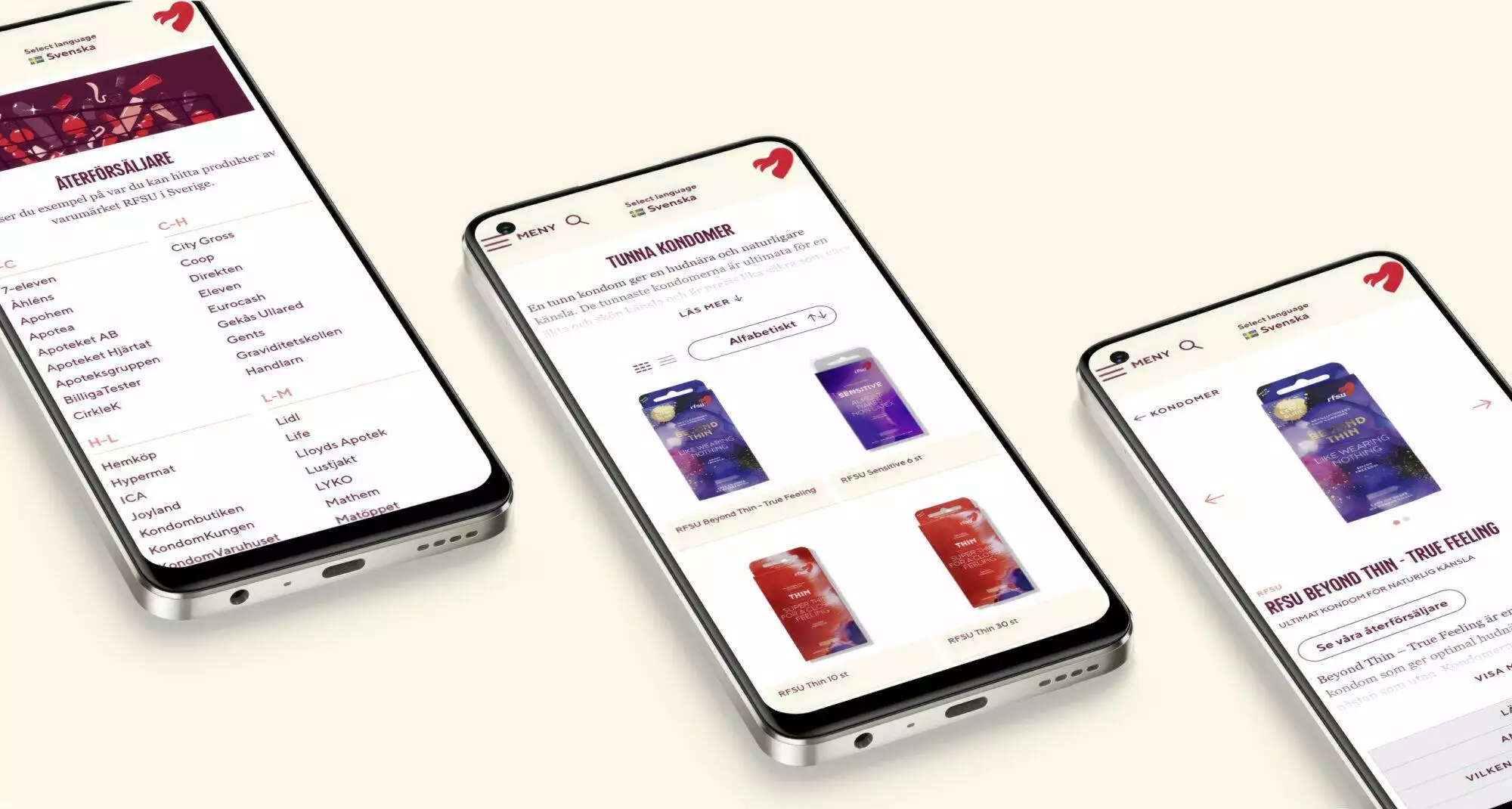 Case RFSU | Pigment Web Agency