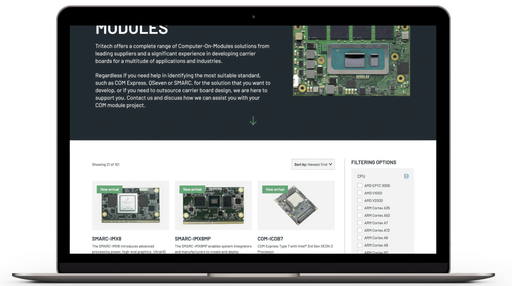 Case Tritech Solutions | Pigment Webbyrå